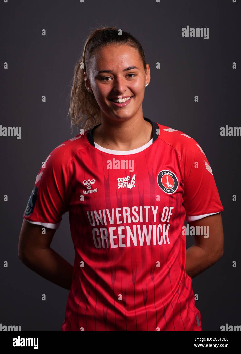 Charlton Athletic's Ella Rutherford at the Charlton Athletic training ...