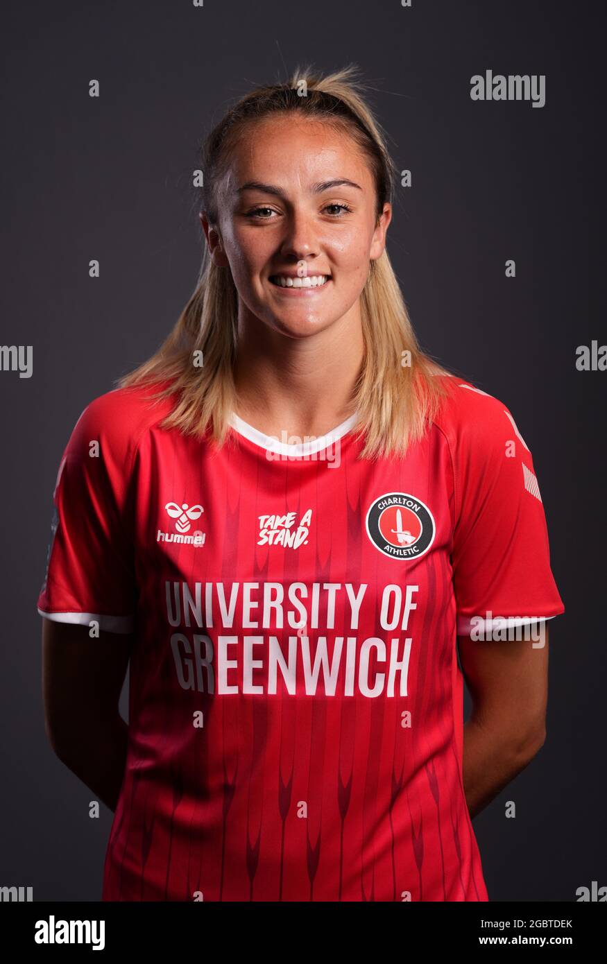 Charlton Athletic's Hollie Olding at the Charlton Athletic training ...