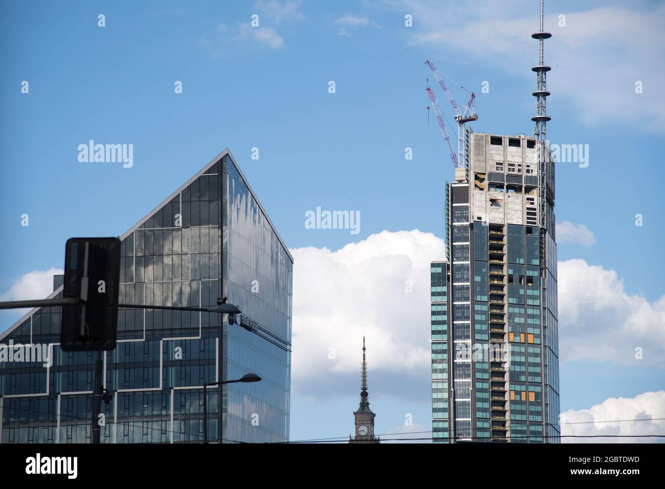 310 meters Varso Tower designed by Foster and Partners and developed by ...