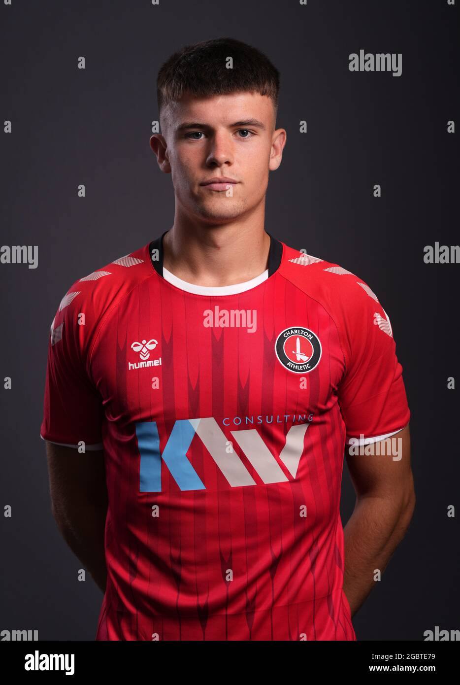 Charlton Athletic's Ryan Viggars at the Charlton Athletic training ...