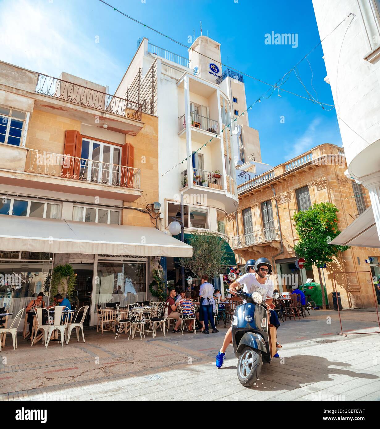 Nicosia cafe cyprus hi-res stock photography and images - Alamy