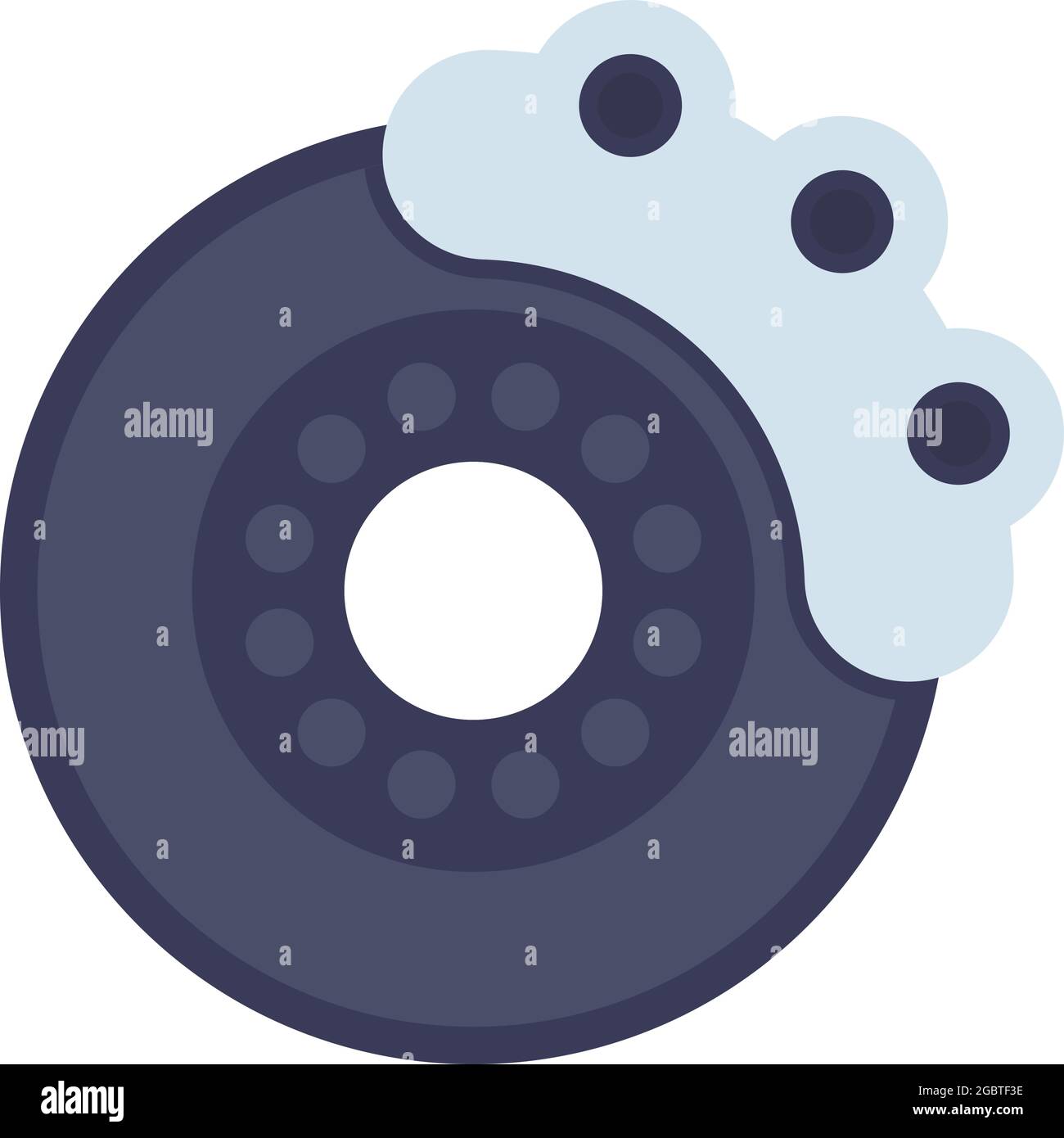 Car brake disk icon. Flat illustration of car brake disk vector icon ... Car brake disk icon. Flat illustration of car brake disk vector icon ...