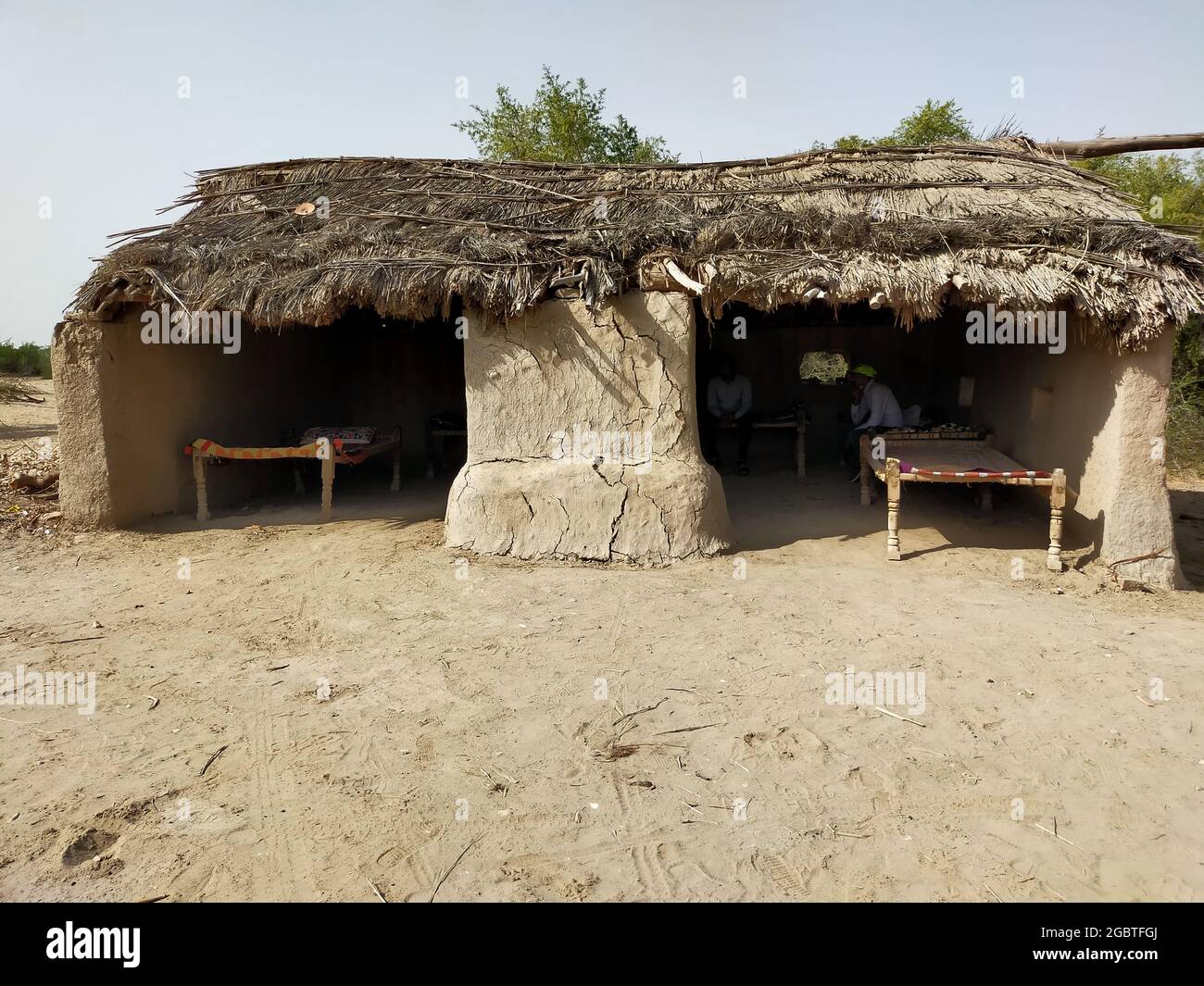 Medical point in a hut in the poor village Stock Photo - Alamy