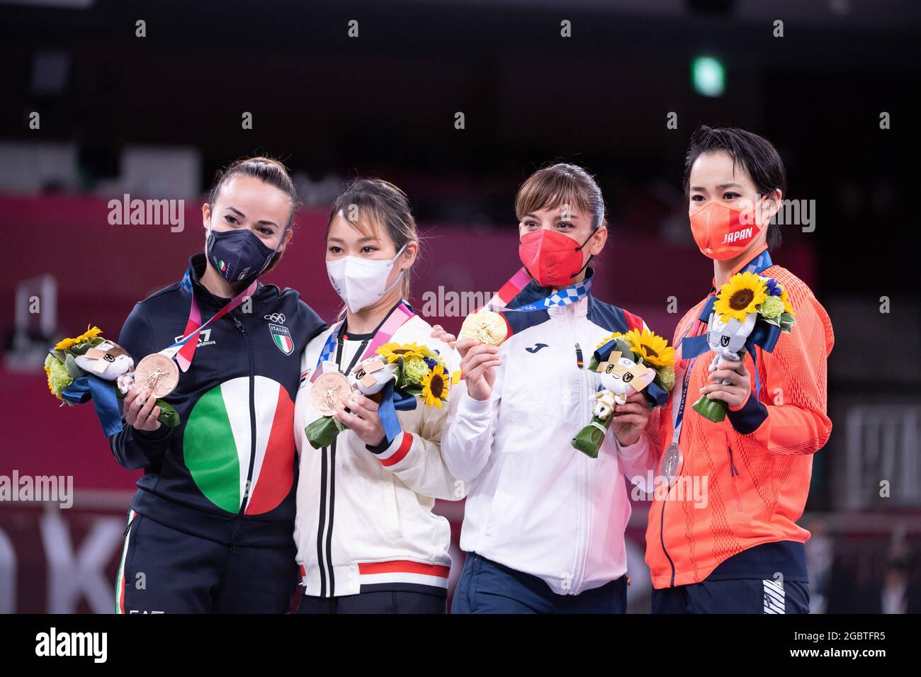 Tokyo, Japan. 5th Aug, 2021. (L-R) BOTTARO Viviana (ITA), LAU Mo Sheung ...