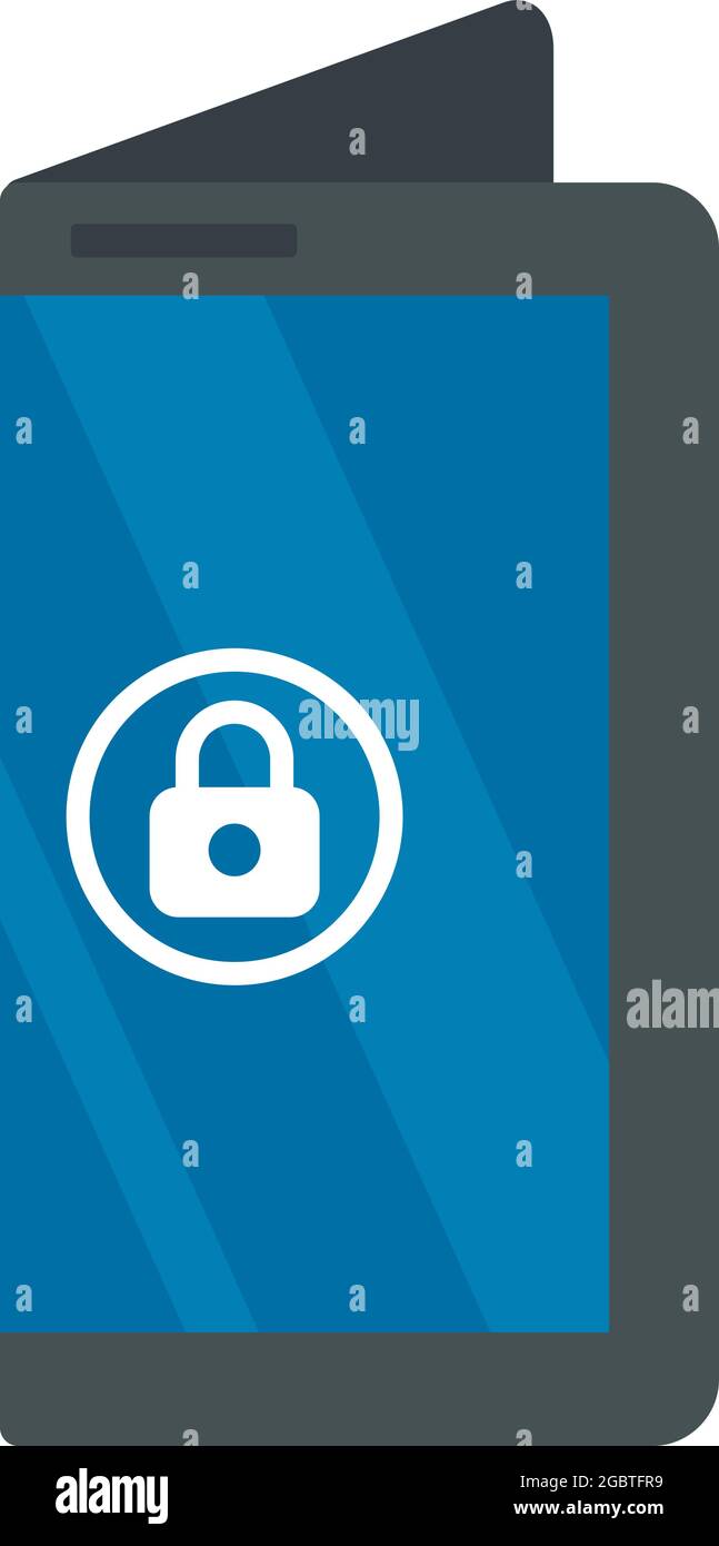 Flex device icon. Flat illustration of flex device vector icon isolated ...