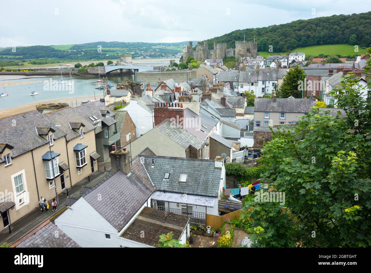 Welsh streets hi-res stock photography and images - Alamy