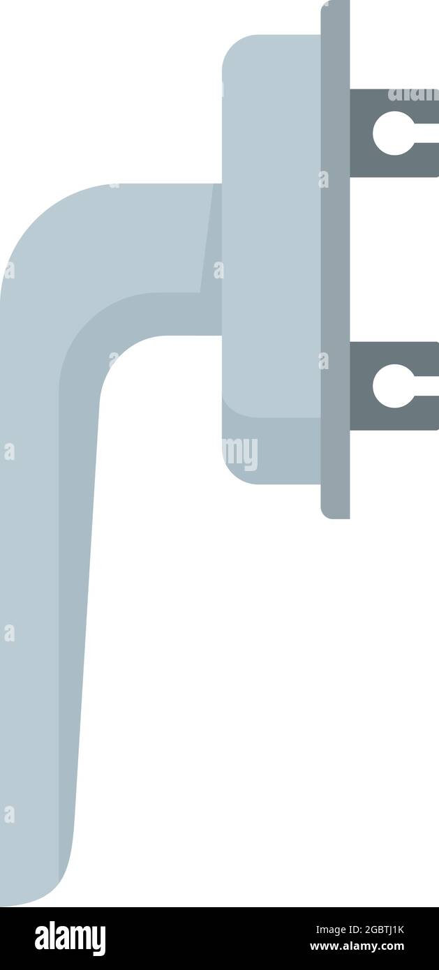 Window handle icon. Flat illustration of window handle vector icon ...