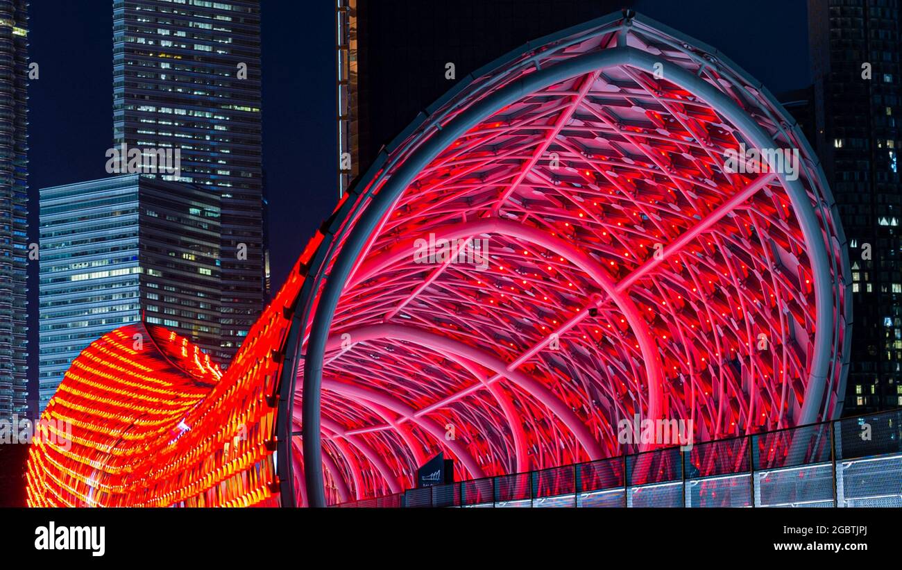 Saloma Bridge, Kuala Lumpur Stock Photo - Alamy