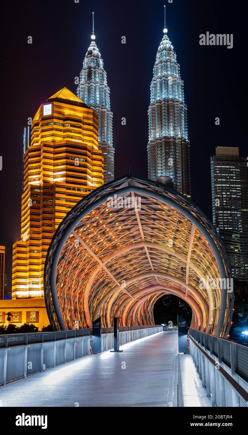 Saloma Bridge, Kuala Lumpur Stock Photo - Alamy