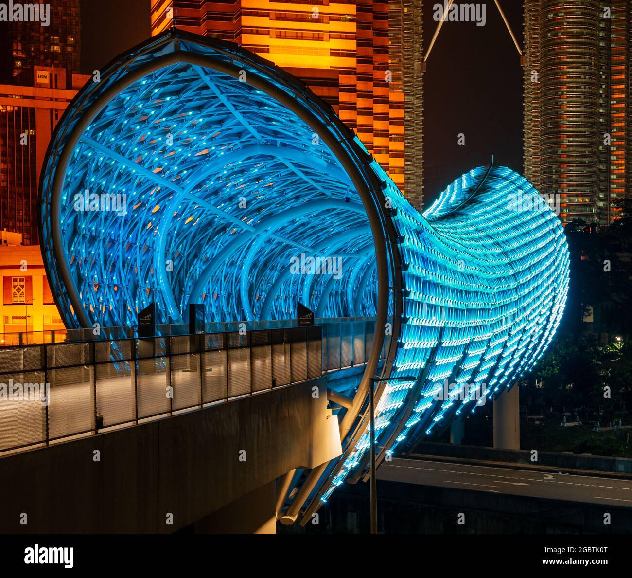 Saloma Bridge, Kuala Lumpur Stock Photo - Alamy