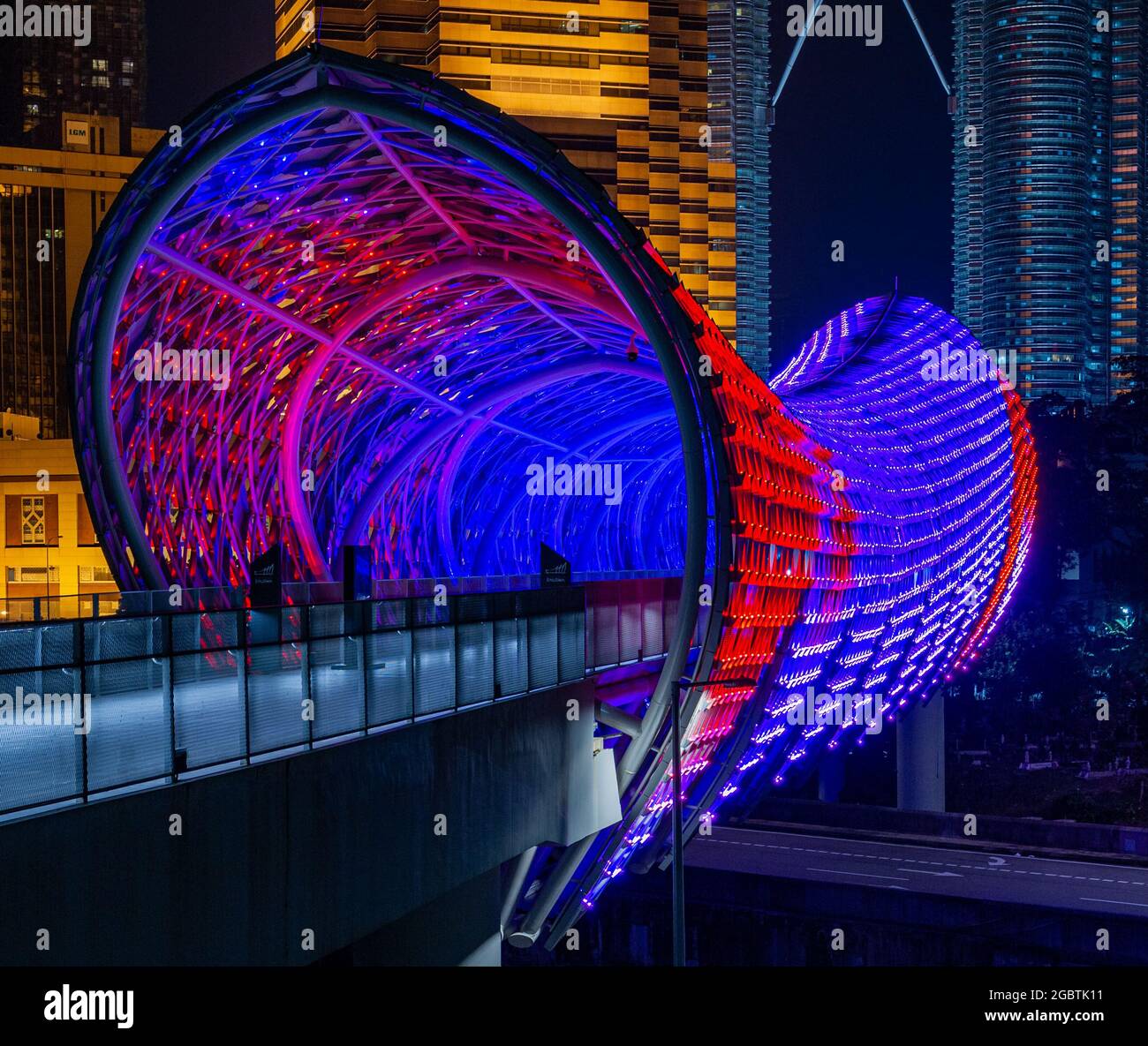 Saloma Bridge, Kuala Lumpur Stock Photo - Alamy