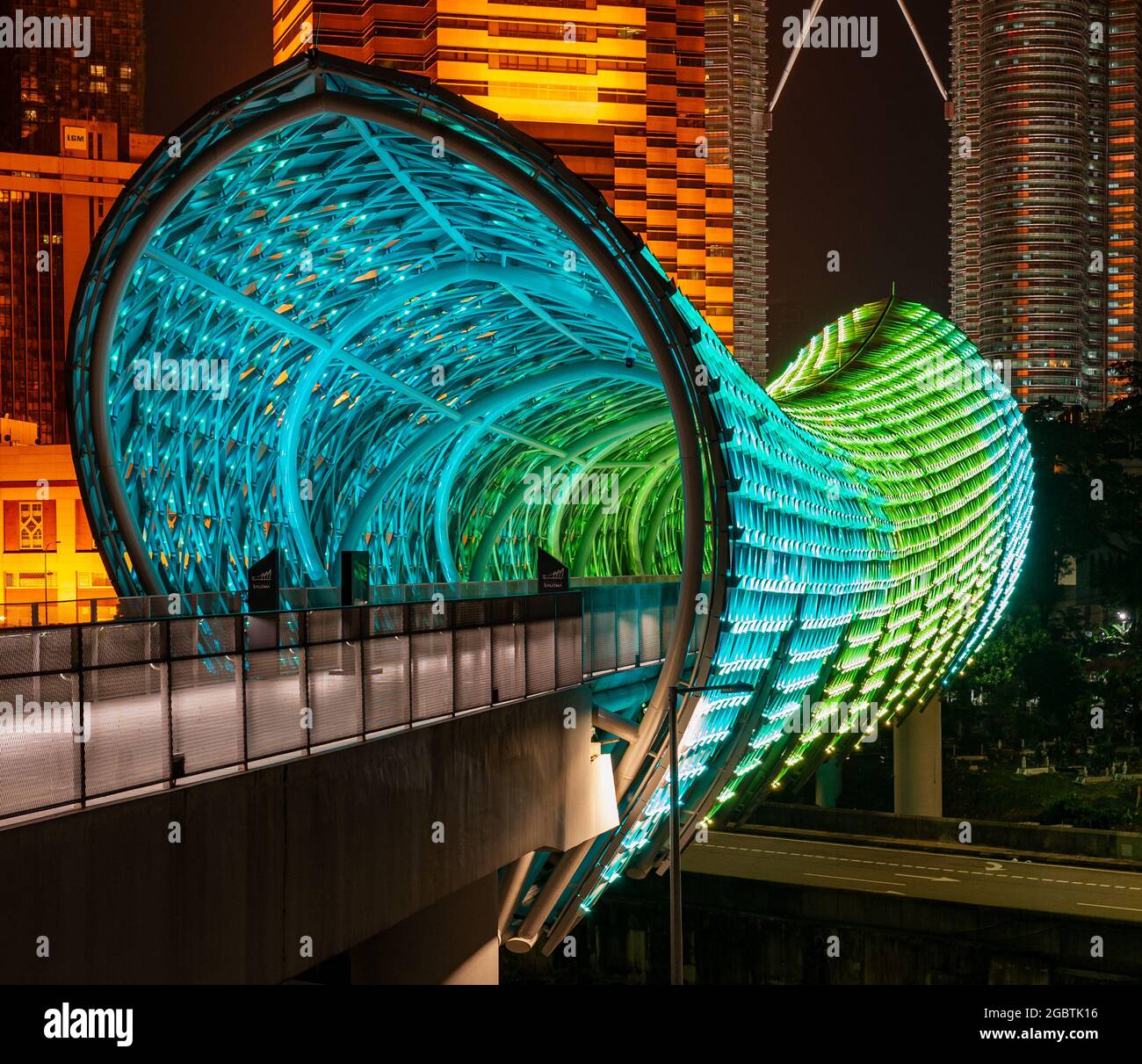 Saloma Bridge, Kuala Lumpur Stock Photo - Alamy