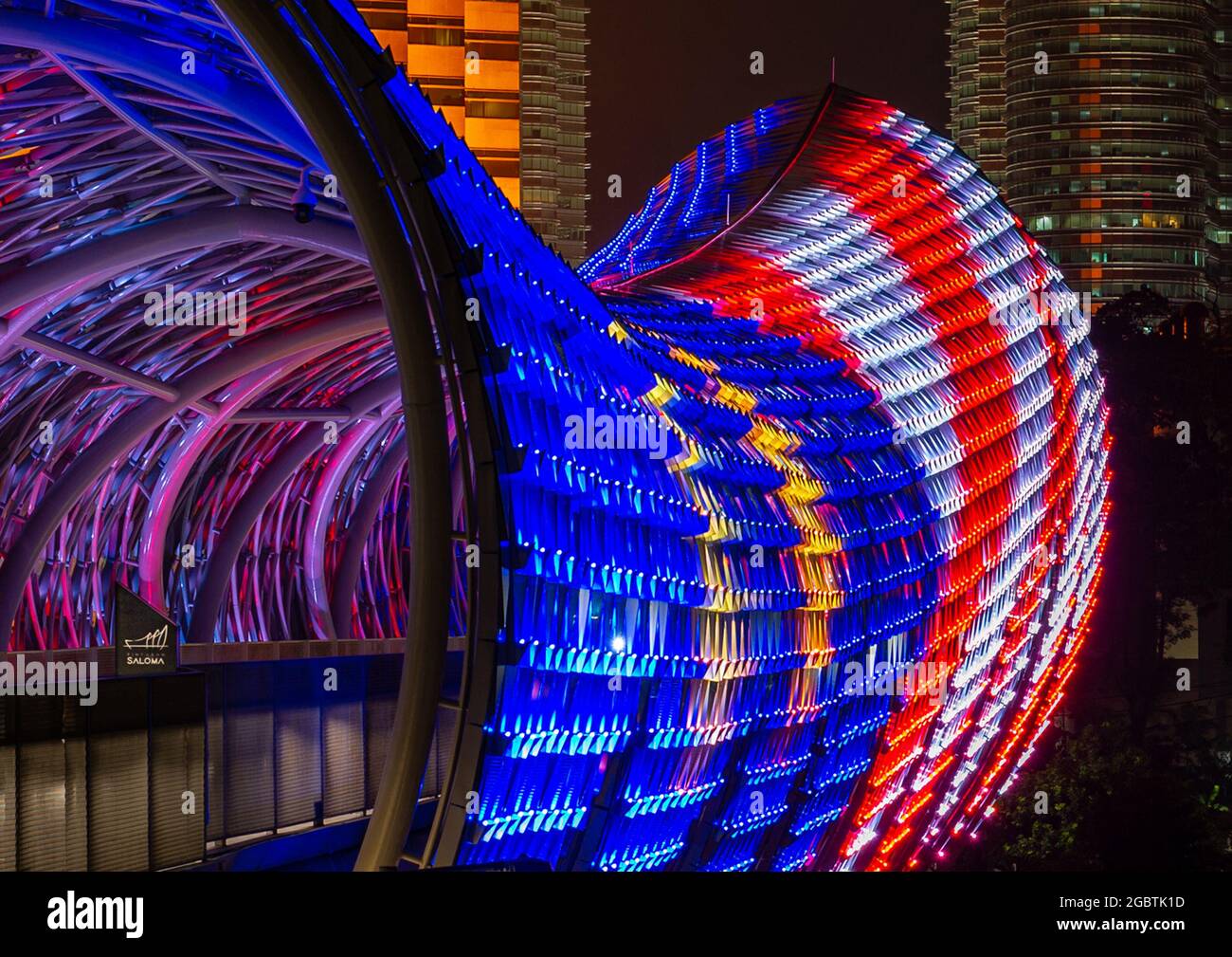 Saloma Bridge, Kuala Lumpur Stock Photo - Alamy