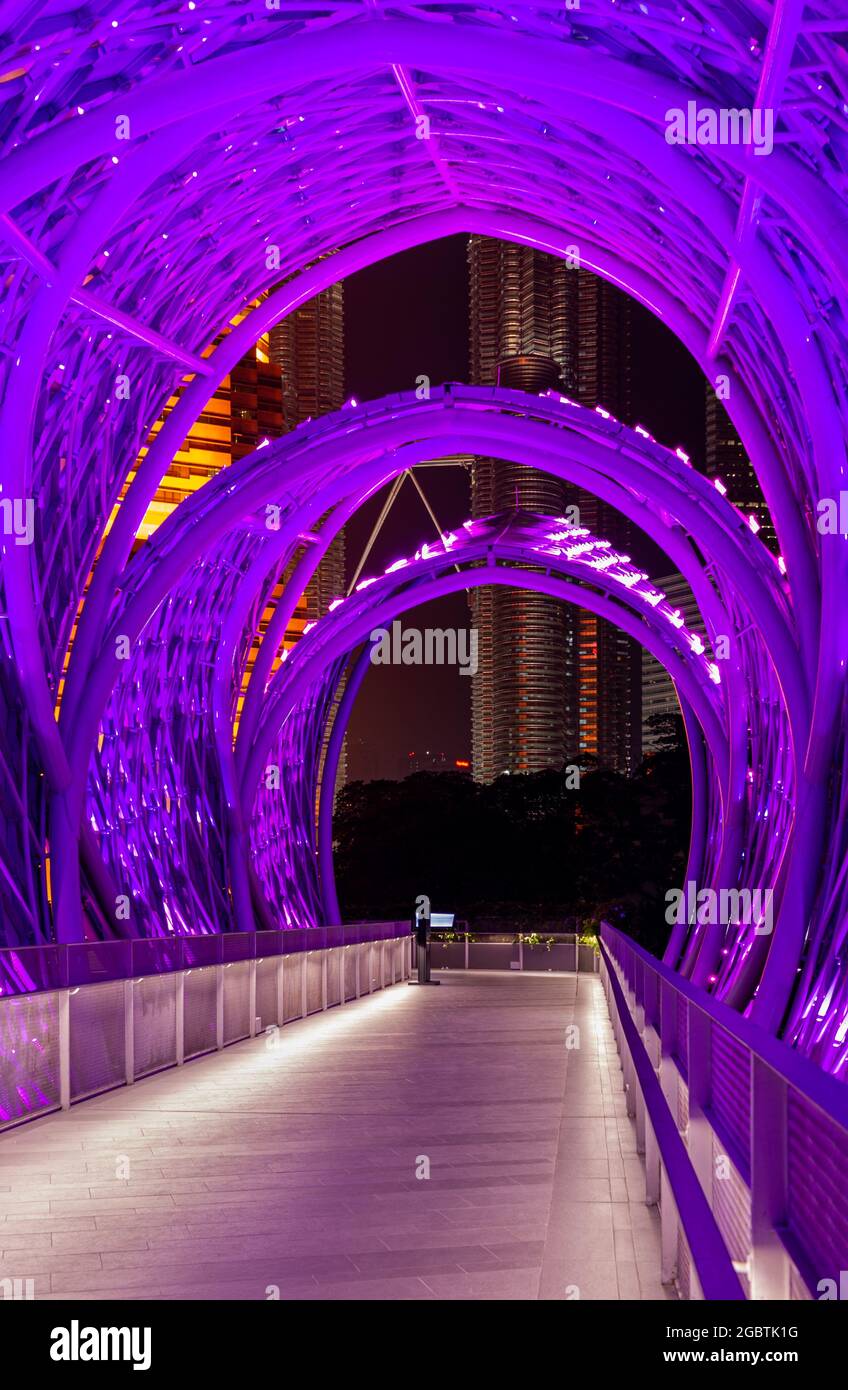Saloma Bridge, Kuala Lumpur Stock Photo - Alamy