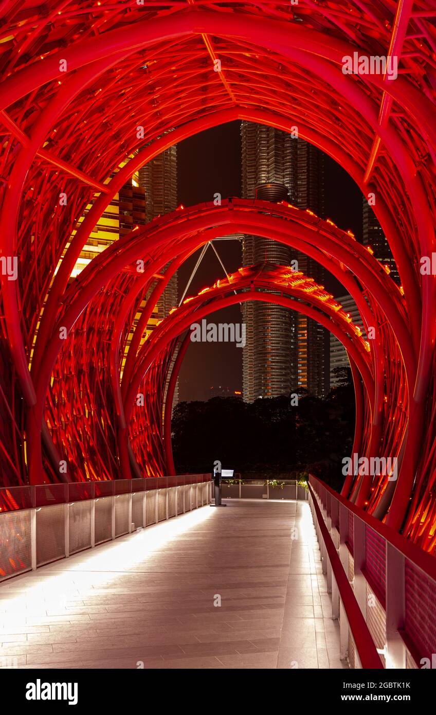 Saloma Bridge, Kuala Lumpur Stock Photo - Alamy