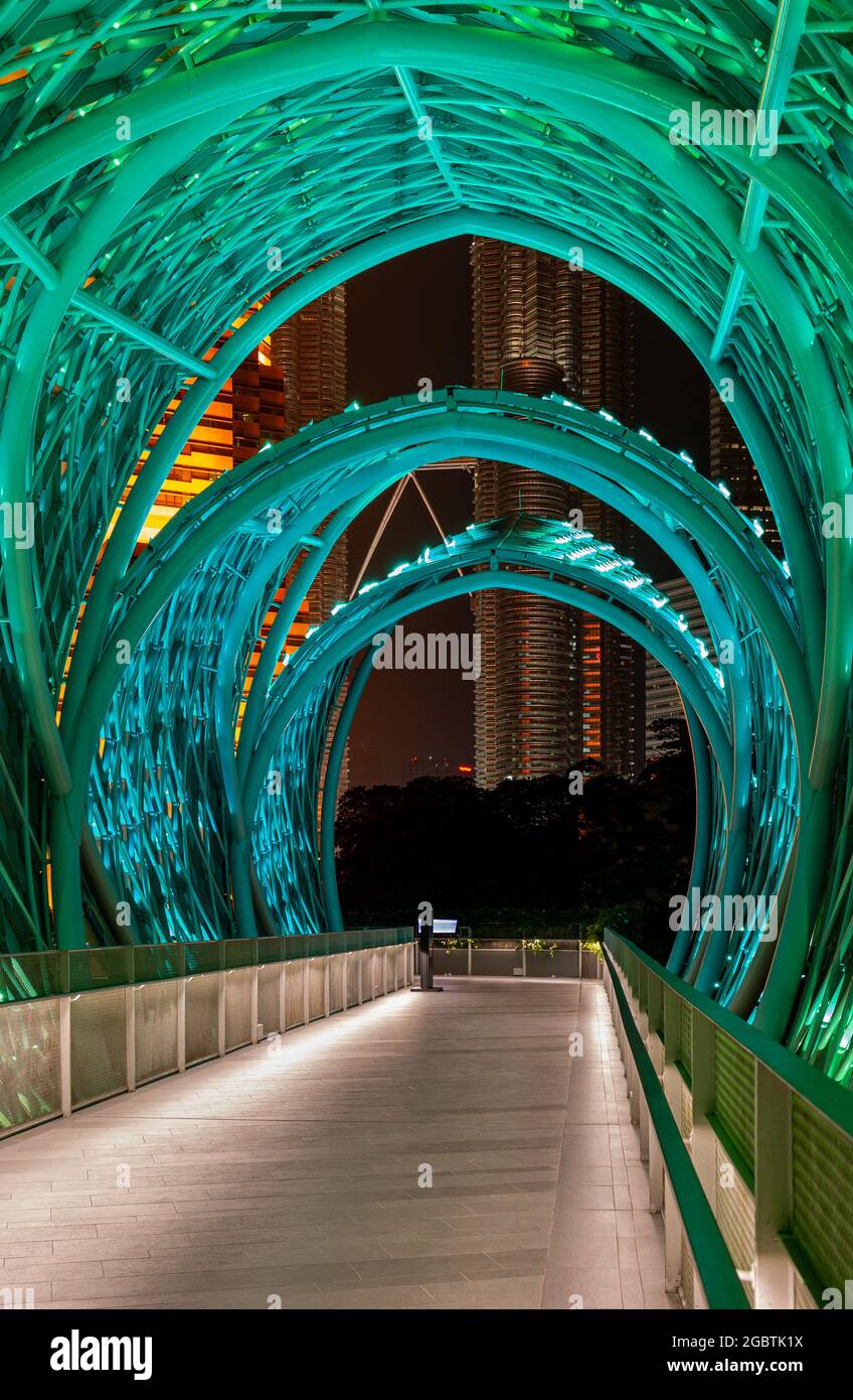 Saloma Bridge, Kuala Lumpur Stock Photo - Alamy