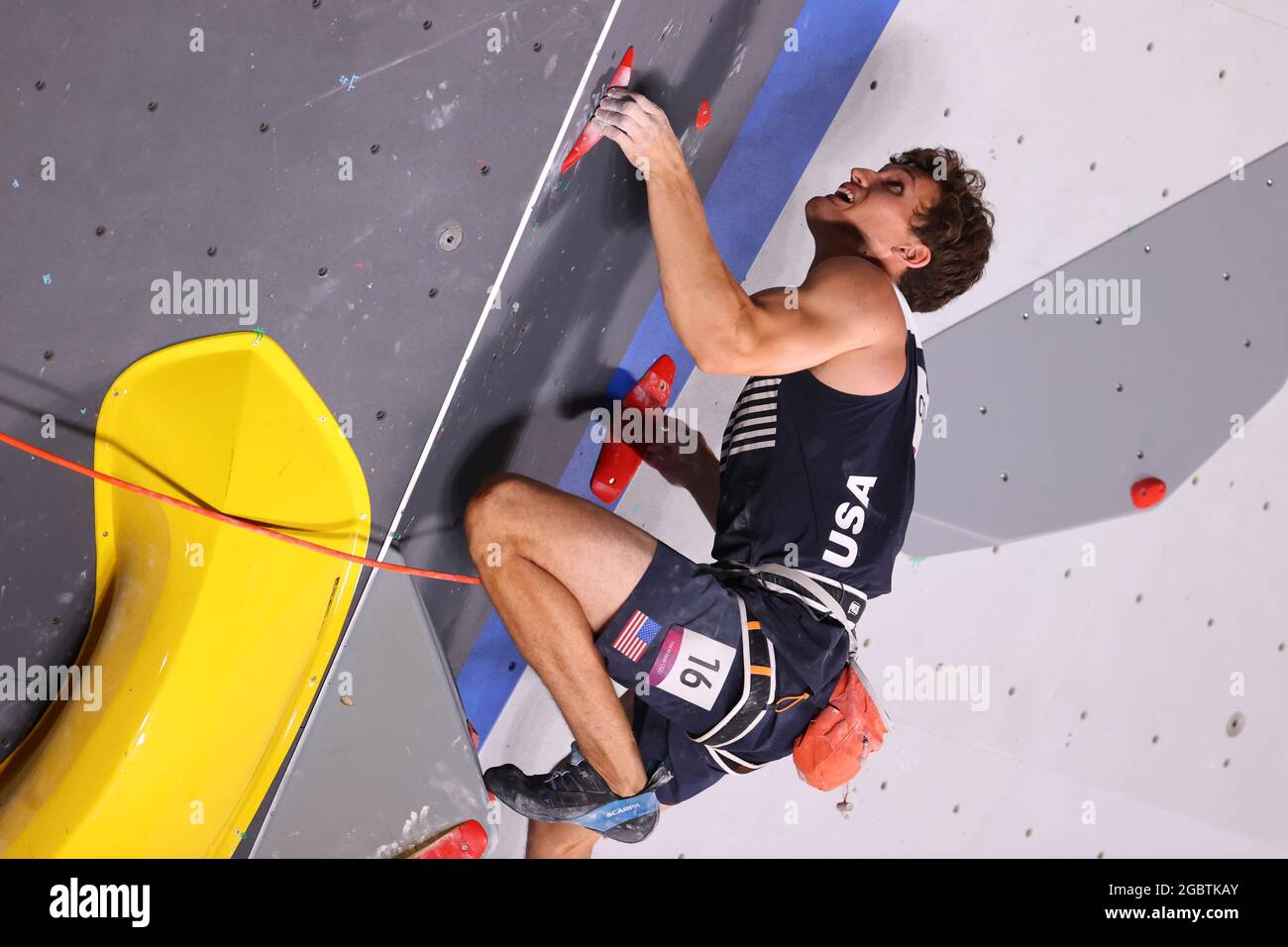 Tokyo, Japan. 5th Aug, 2021. COLEMAN Nathaniel (USA) Sport Climbing ...