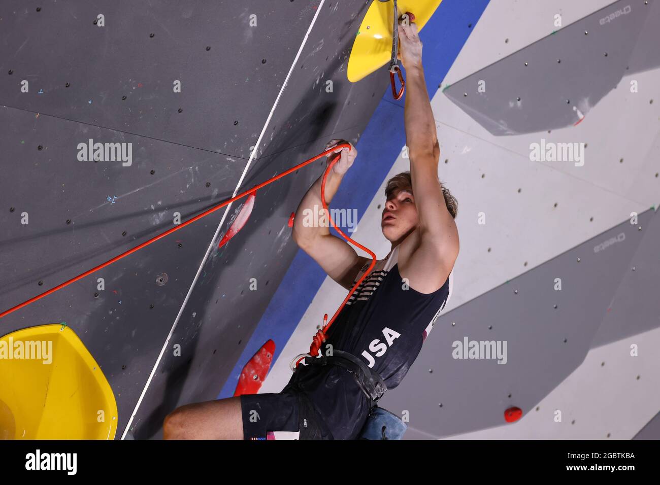 Tokyo, Japan. 5th Aug, 2021. DUFFY Colin (USA) Sport Climbing : Men's ...