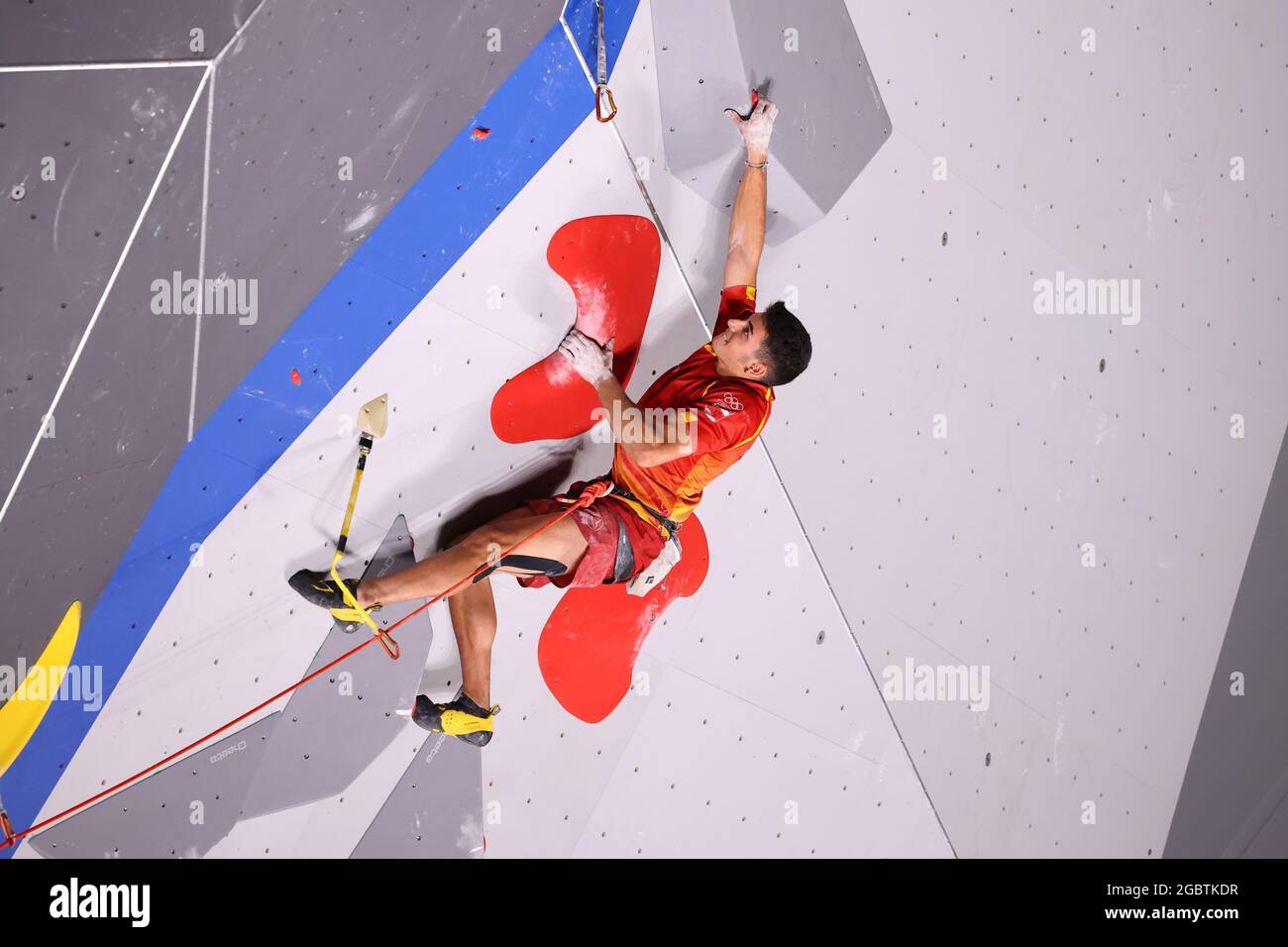 Tokyo, Japan. 5th Aug, 2021. GINES LOPEZ Alberto (ESP) Sport Climbing ...