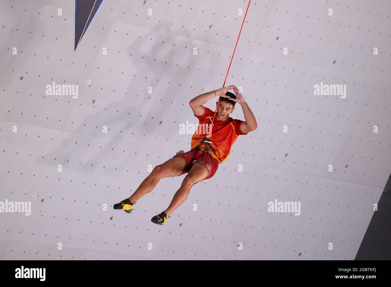 Tokyo, Japan. 5th Aug, 2021. GINES LOPEZ Alberto (ESP) Sport Climbing ...