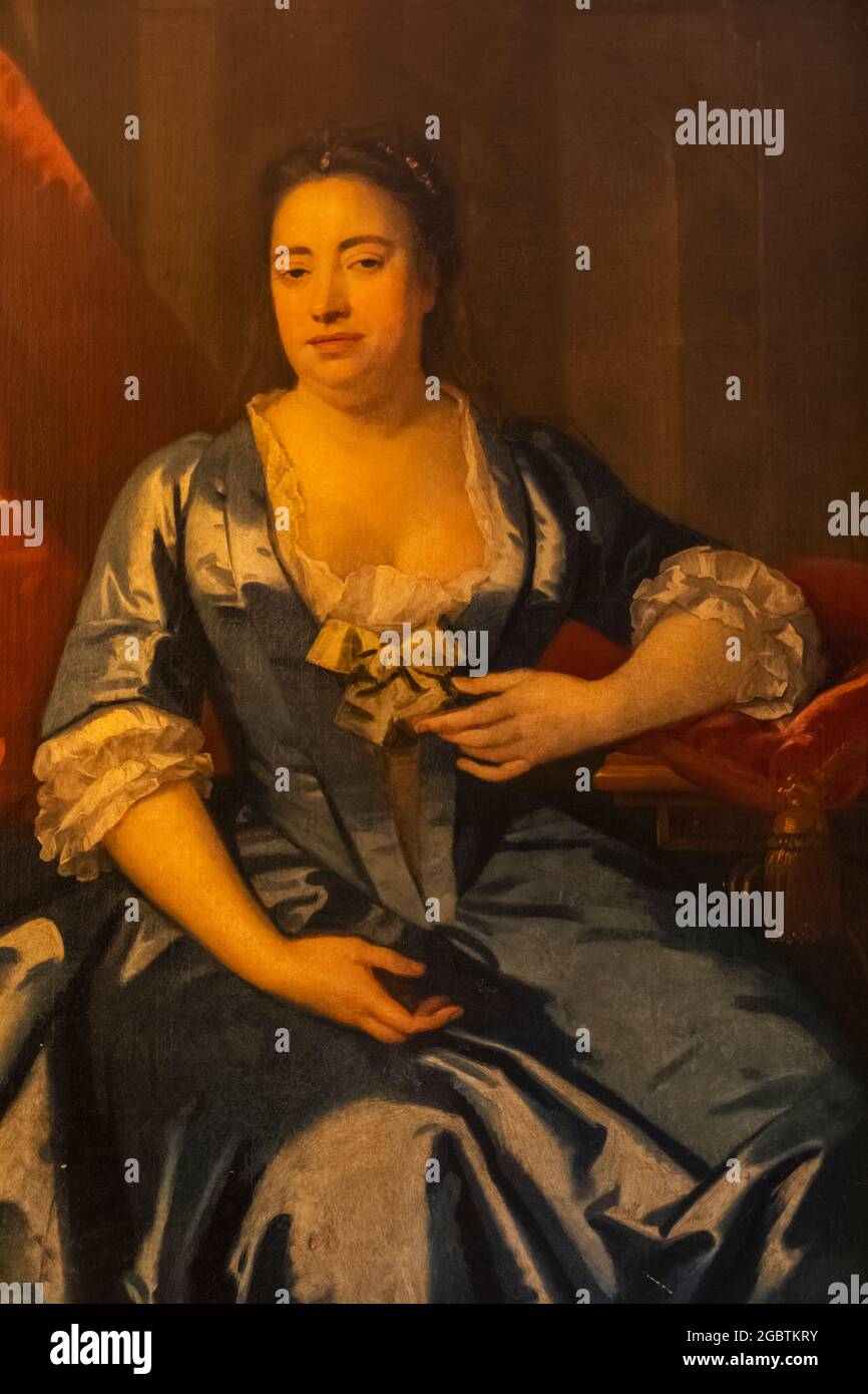 Nee martin 1674 1737 by jeremiah davison dated 1733 hi-res stock ...