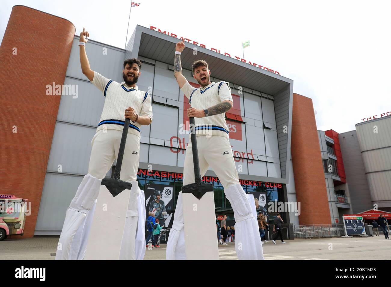 Family atmosphere being created at The Hundred Stock Photo - Alamy