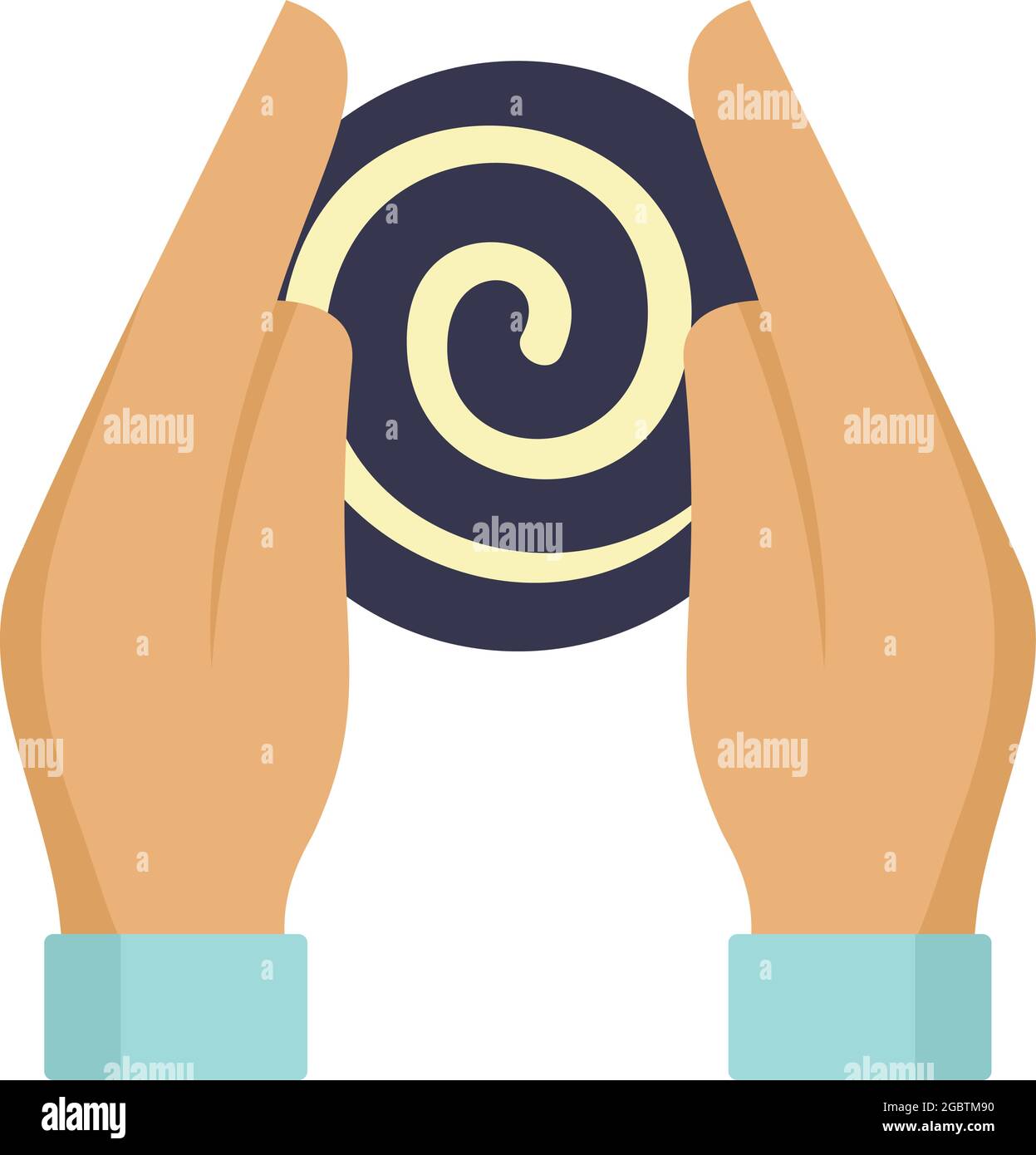 Hypnotist vector vectors Stock Vector Images - Alamy