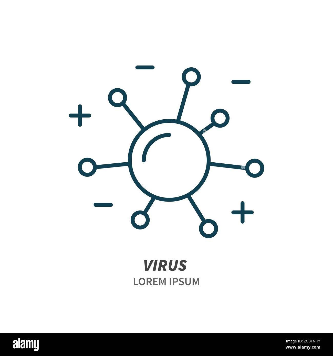 Vaccination and immunization logo icon. Symbol isolated Stock Vector ...