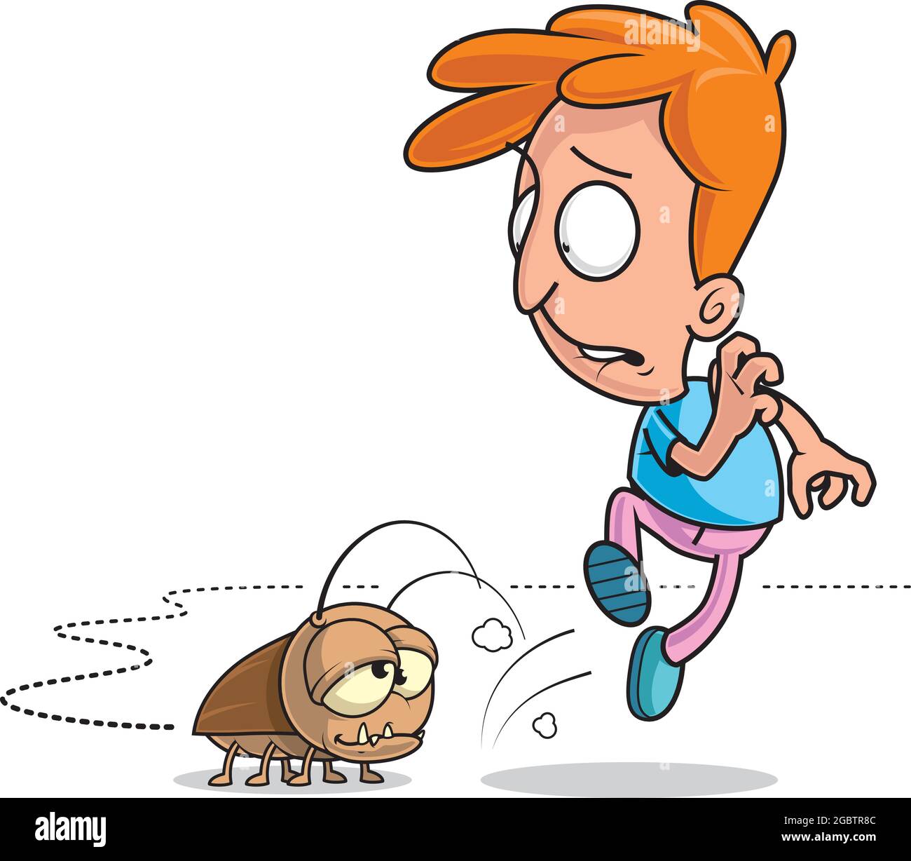 Big cockroach Stock Vector Images - Alamy