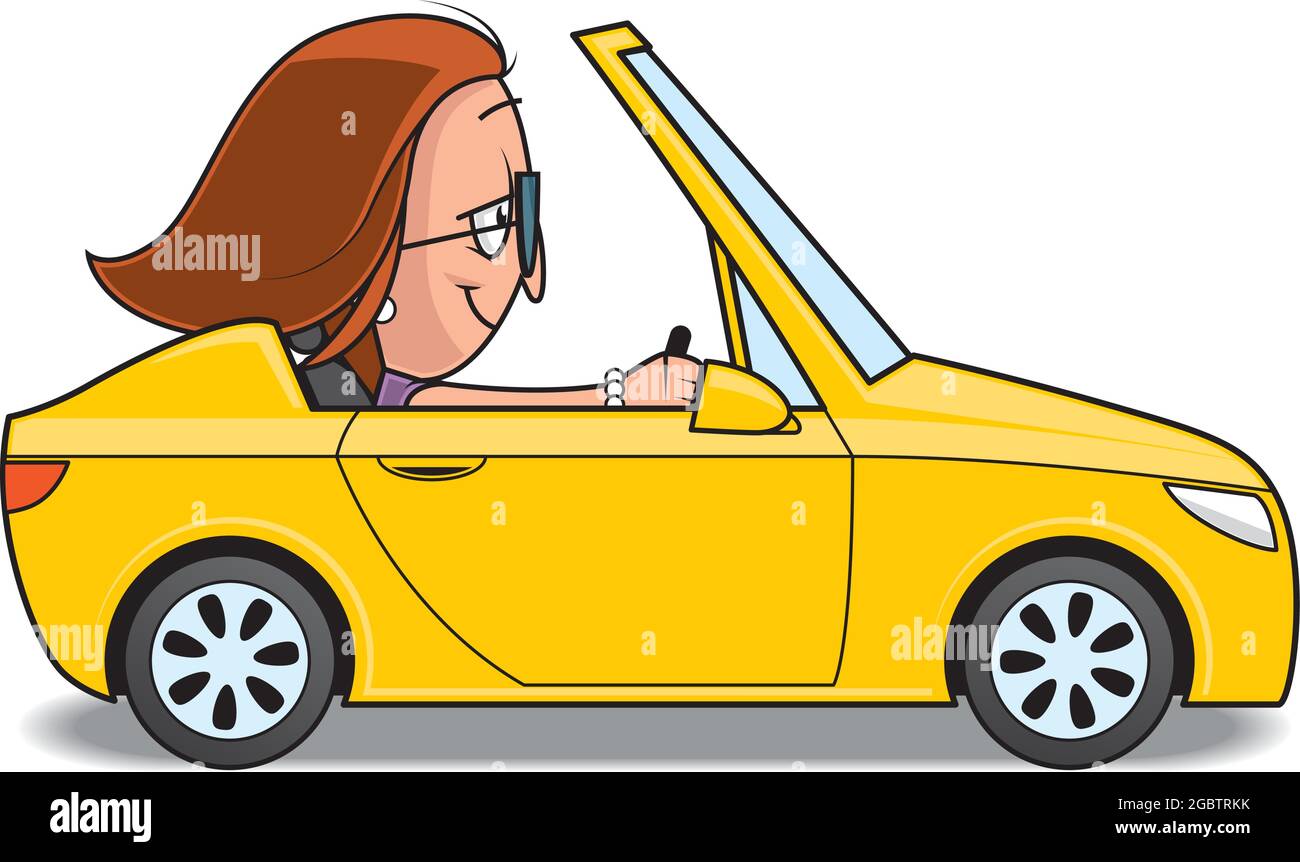 Person Driving Clipart