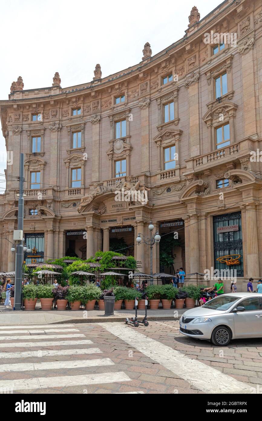 Milan, Italy - June 15, 2019: Starbucks Reserve Roastery at Historic ...