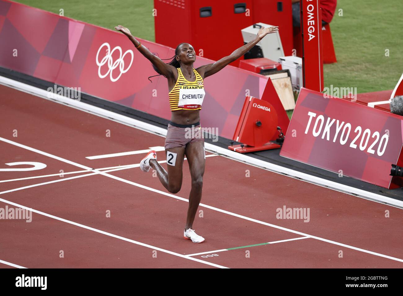CHEMUTAI Peruth (UGA) Gold Medal during the Olympic Games Tokyo 2020 ...
