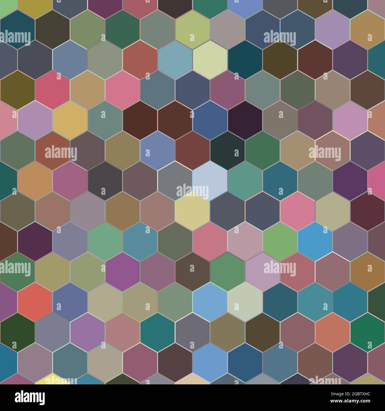 Hexagonal background pattern for web and print Stock Vector Image & Art ...