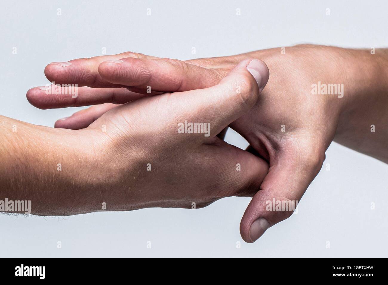 Two hands, helping arm of a friend, teamwork. Rescue, helping gesture ...