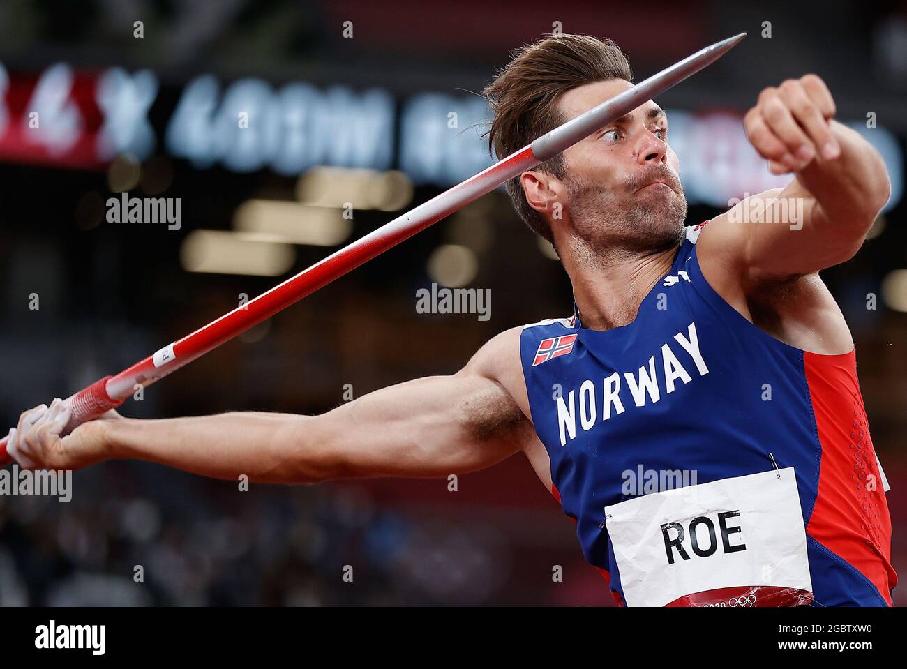 (210805) -- TOKYO, Aug. 5, 2021 (Xinhua) -- Martin ROE of Norway ...