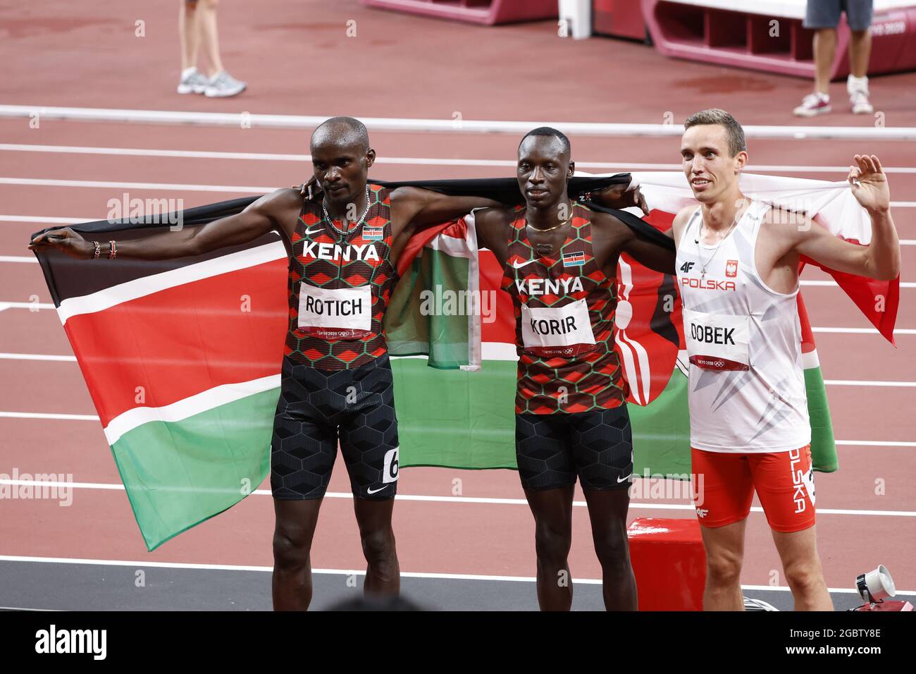ROTICH Ferguson Cheruiyot (KEN) Silver Medal, KORIR Emmanuel Kipkurui ...