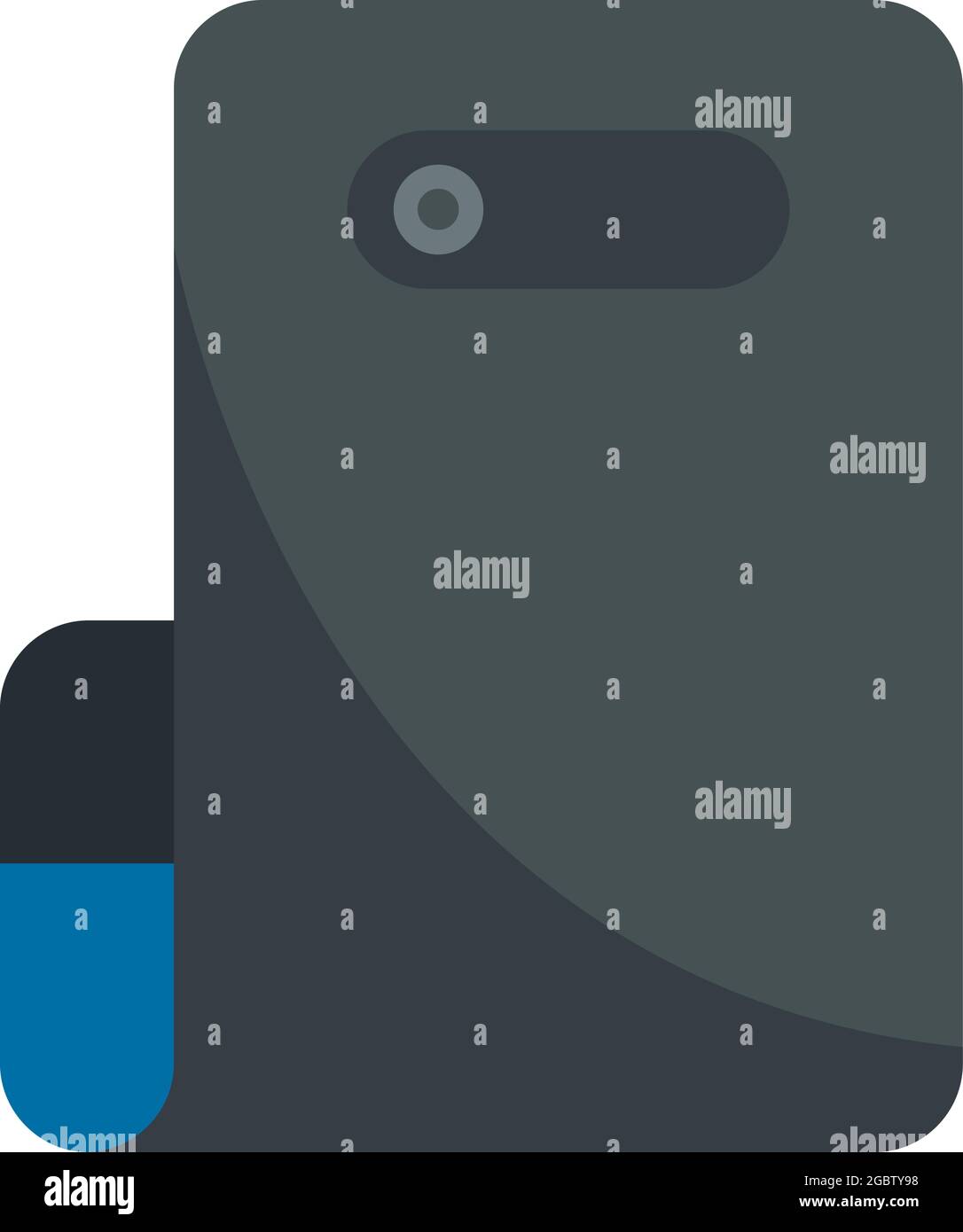 Flex display icon. Flat illustration of flex display vector icon ...