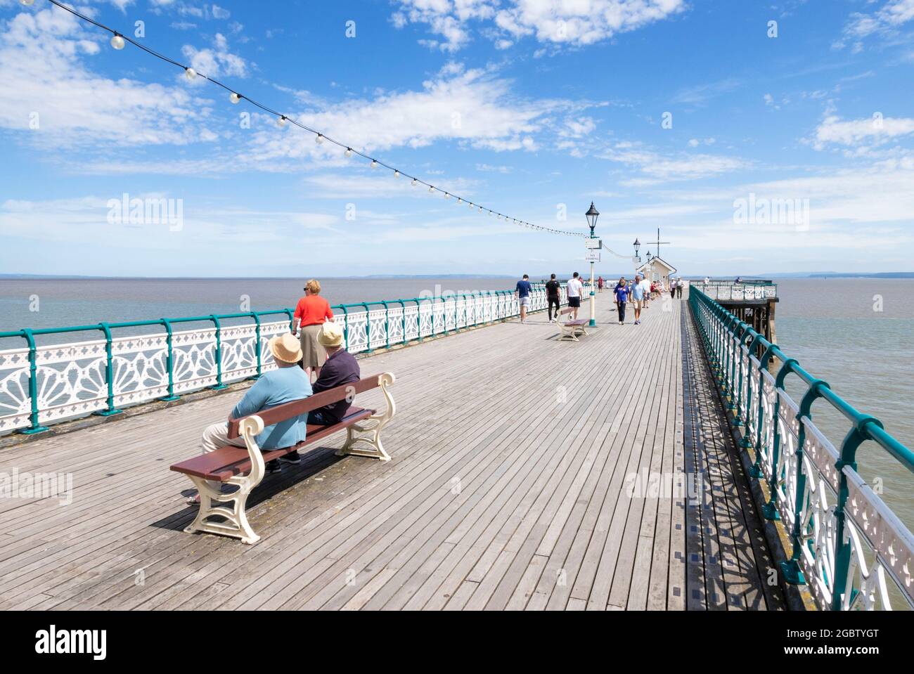 Penarth Pier Penarth Vale of Glamorgan South Wales GB UK Europe Stock ...