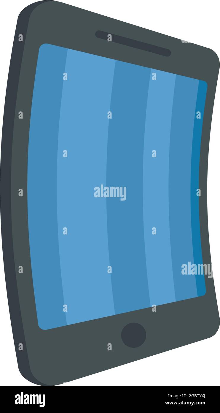 Flex screen icon. Flat illustration of flex screen vector icon isolated ...