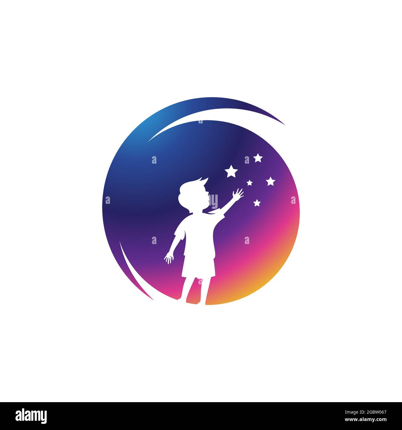kids concept vector illustration icon design Stock Vector Image & Art ...