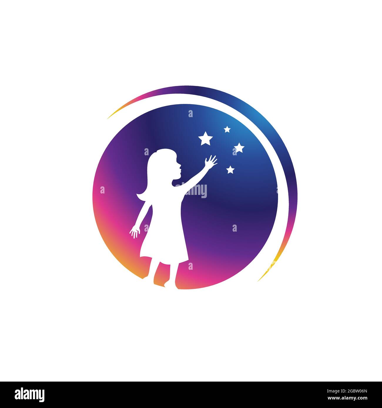 kids concept vector illustration icon design Stock Vector Image & Art ...