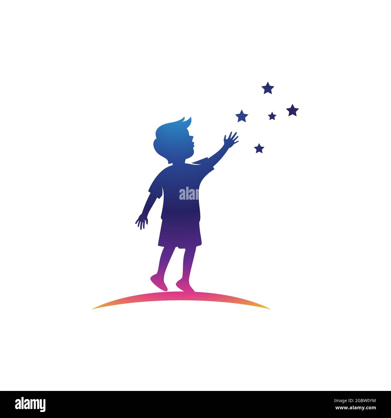 kids concept vector illustration icon design Stock Vector Image & Art ...