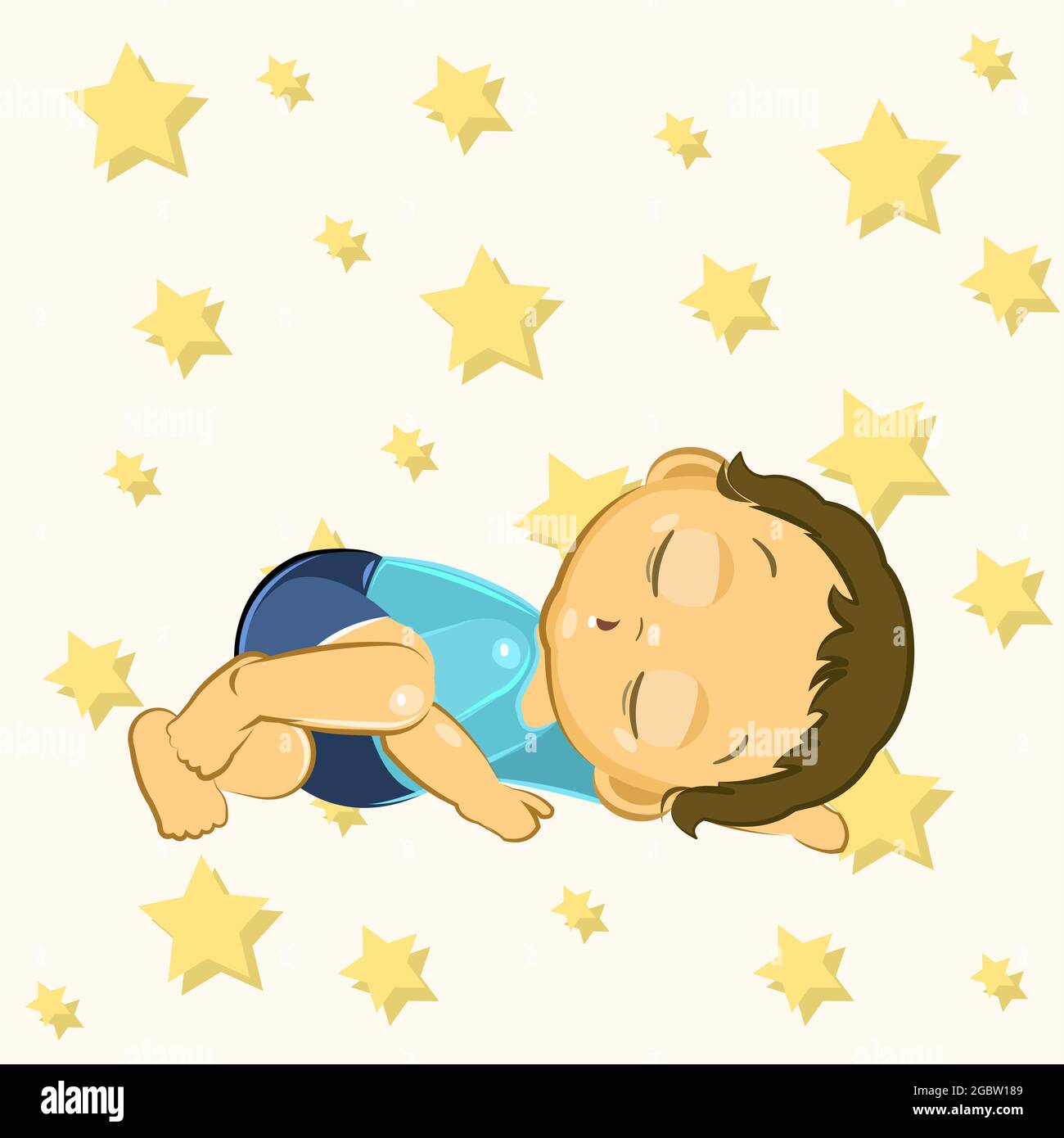 Sleeping Baby Cartoon Funny