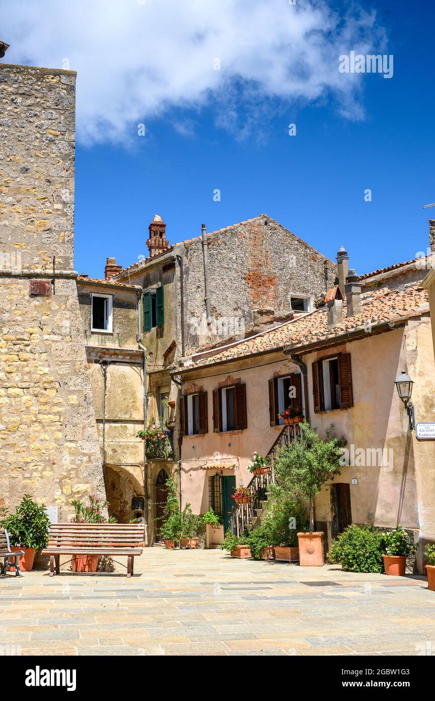 beautiful medieval house in picturesque tuscan village of Capalbio ...