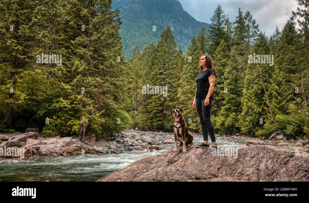 Canadian female boxer hi-res stock photography and images - Alamy
