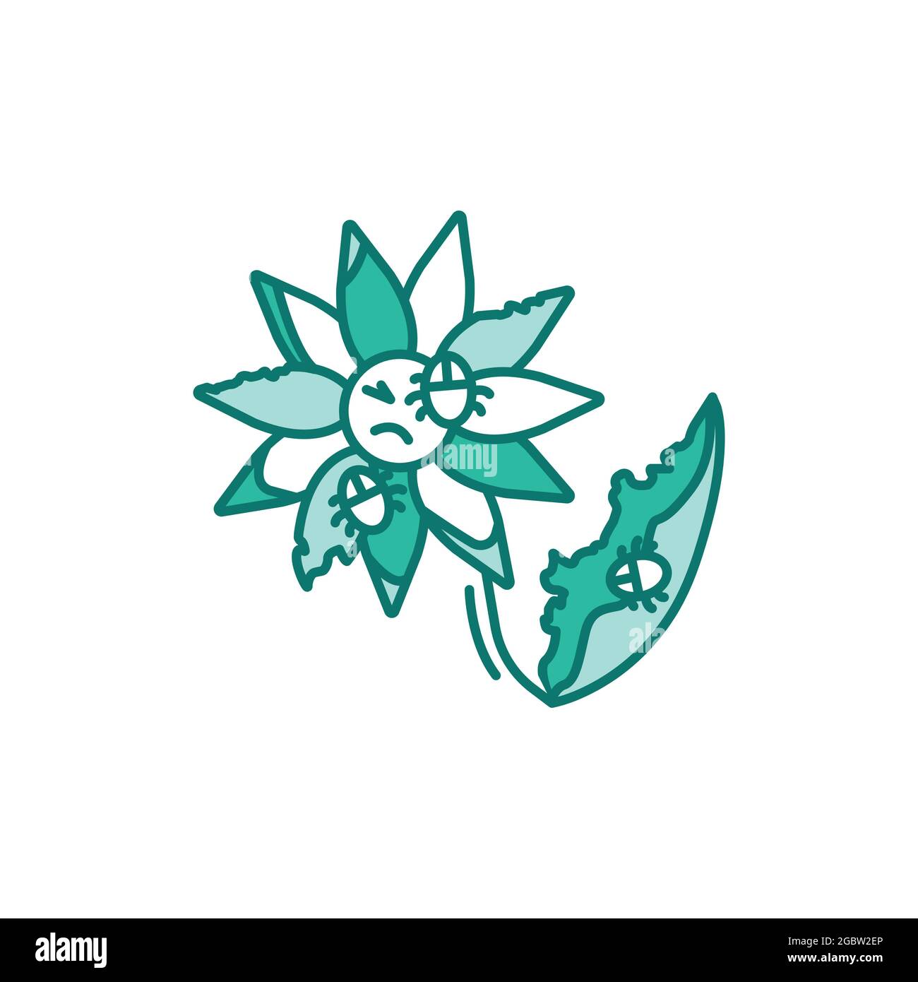 Diseases and pests Stock Vector Images - Alamy