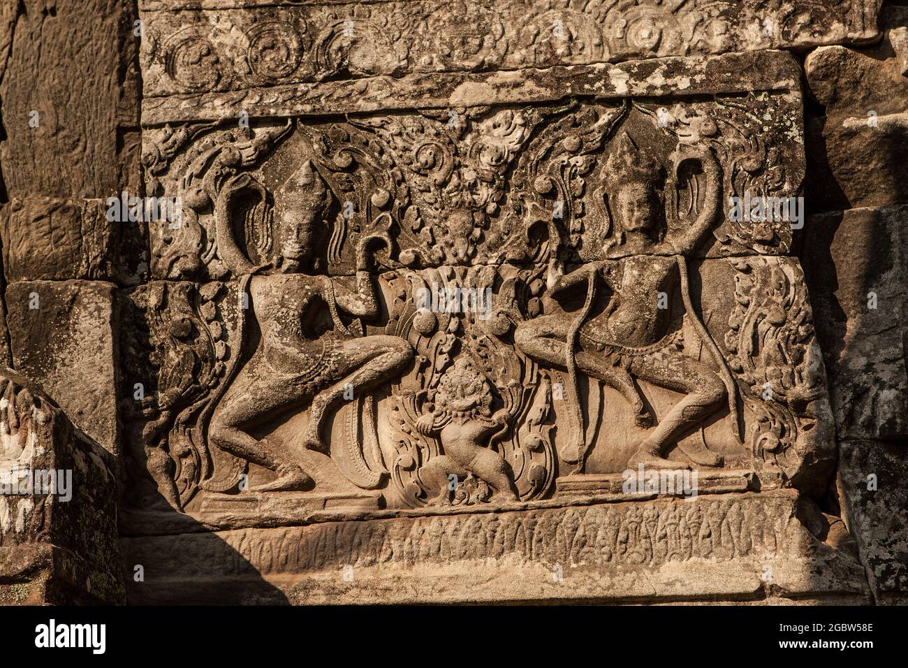 Angkor Wat, Cambodia, Asia, architecture, sculptures, art Stock Photo ...
