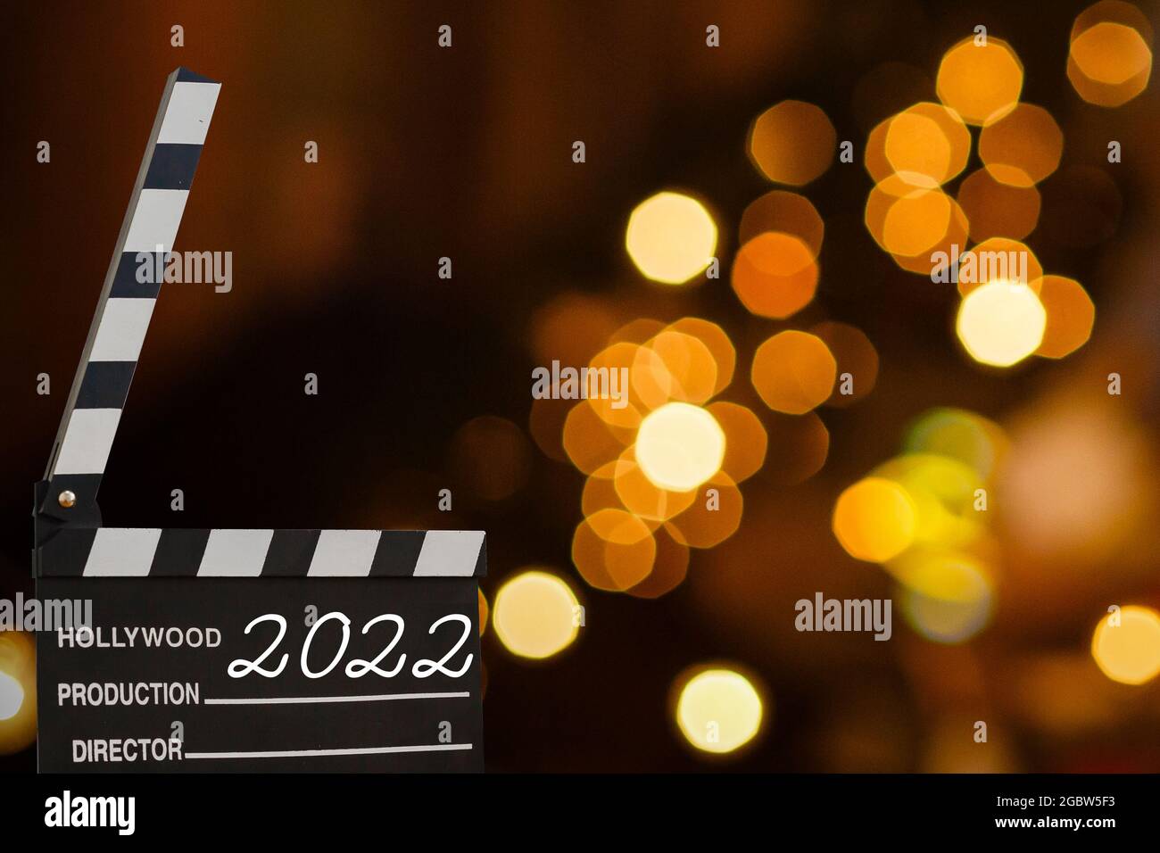 wooden Table and blur background, Christmas background with Christmas ...