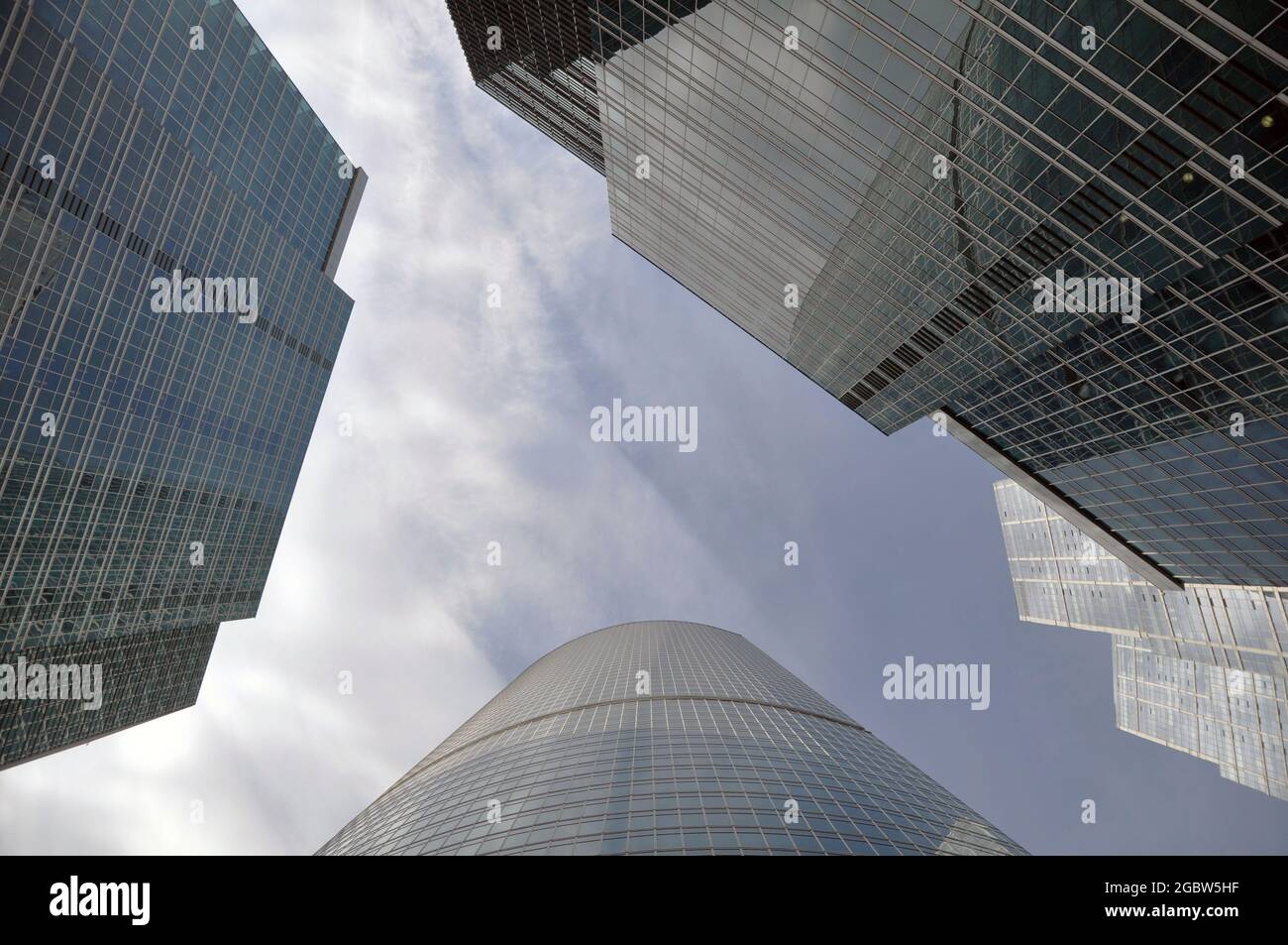 modern high-rise building in a metropolis looking up. City Stock Photo ...