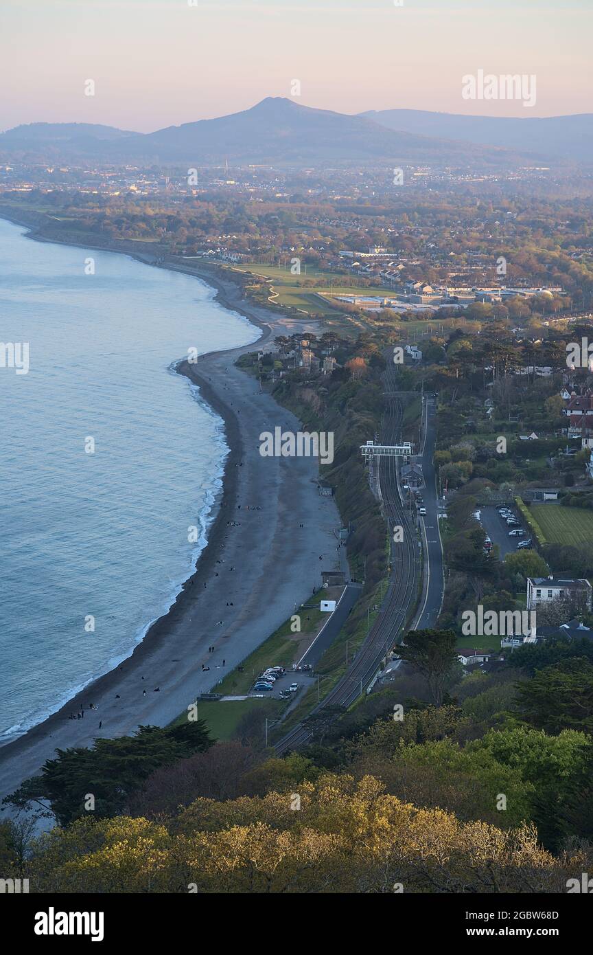 Killiney hill railway hi-res stock photography and images - Alamy